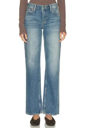 RE/DONE 90's Mid Rise Loose Jeans - Medium Vain