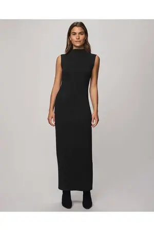 Splendid Supersoft Trim Dress - Black