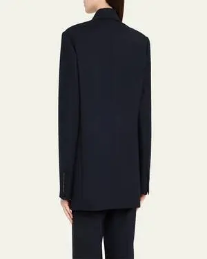 A.L.C. Calla Oversized Tailored Jacket - Evening Blue
