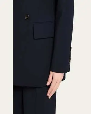 A.L.C. Calla Oversized Tailored Jacket - Evening Blue