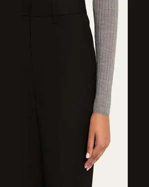 A.L.C. Hirsh Straight-leg Pants - Black