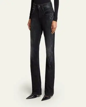 Balenciaga City Straight-leg Jeans