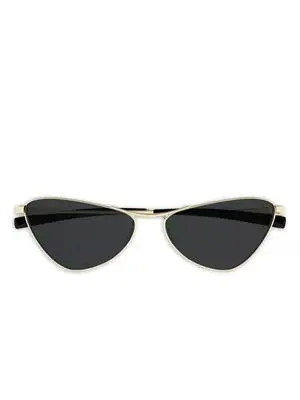 Saint Laurent Cat-eye Sunglasses - Gold