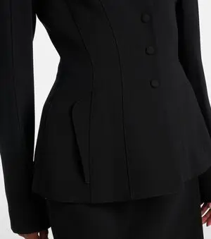 MUGLER Re/edit Single-breasted Blazer - Black
