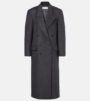 RÓHE Double-breasted Wool-blend Coat