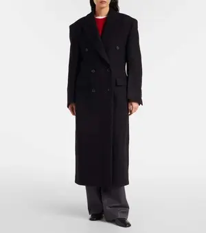RÓHE Double-breasted Virgin Wool Coat