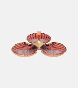 Jonathan Adler Sirena Trefoil Porcelain Serving Dish - Pink