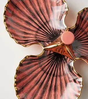 Jonathan Adler Sirena Trefoil Porcelain Serving Dish