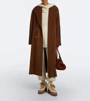 YVES SALOMON Suede Ankle Boots - Beige