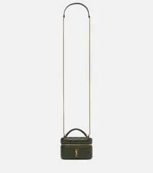 Saint Laurent Gaby Micro Leather Vanity Bag