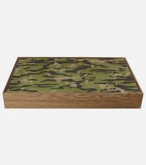 L'Objet X Fortuny Backgammon Set - Green