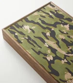 L'Objet X Fortuny Backgammon Set - Green
