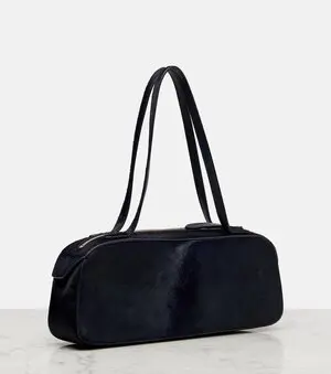 Khaite Simona Calf Hair Shoulder Bag - Blue
