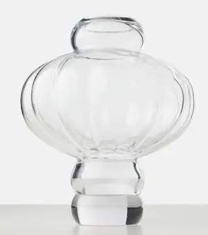 LOUISE ROE Balloon 02 Glass Vase - Transparent