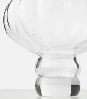 LOUISE ROE Balloon 02 Glass Vase - Transparent