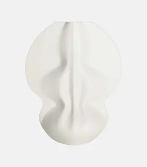 CASSINA Brolic Ceramic Vase Bradley L. Bowers - White