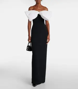 David Koma Bow-detail Gown