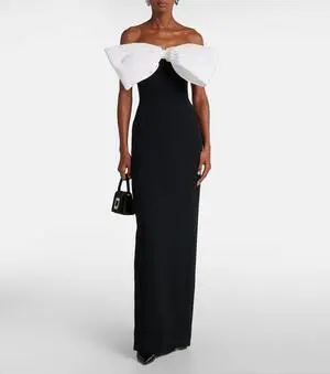 David Koma Bow-detail Gown