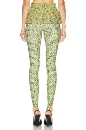DIESEL Legging With Skirt - Green