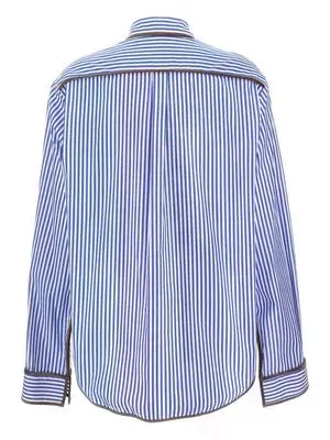 MAISON JEJIA Ines Striped Shirt