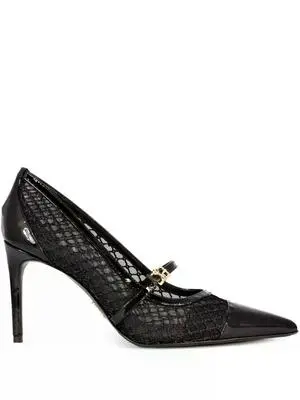 SERGIO LEVANTESI Mesh Strap Pumps