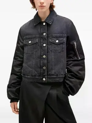 GANNI Buttoned Denim Jacket