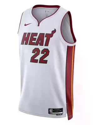 Nike Nba Miami Heat Association Edition 2022/23 Swingman Jersey Tank Top - White