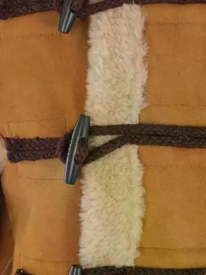 Sacai Toggle Mouton Coat