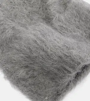 TOTEME Alpaca-blend Beanie - Grey
