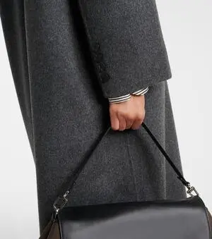 THE FRANKIE SHOP Gaia Double-breasted Wool-blend Coat