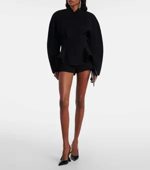 MUGLER Re/edit High-rise Shorts