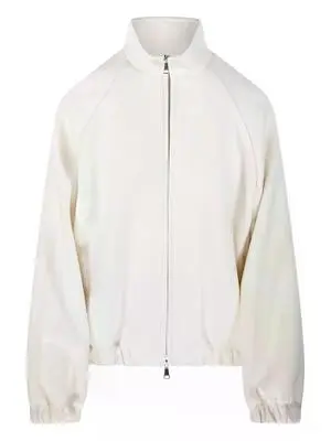 Women's White Zip Up Jackets
