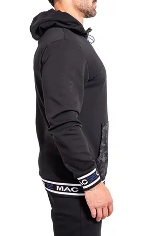 MACEOO Pixel Print Graphic Hoodie