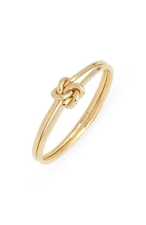 SET & STONES Marko Knotted Ring - Gold