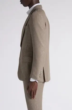 TOM FORD Sequin Light Bouclé Suit Jacket