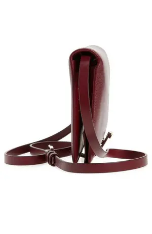 TOM FORD Foldover Organizer On A Strap - 1r008 Ruby Red