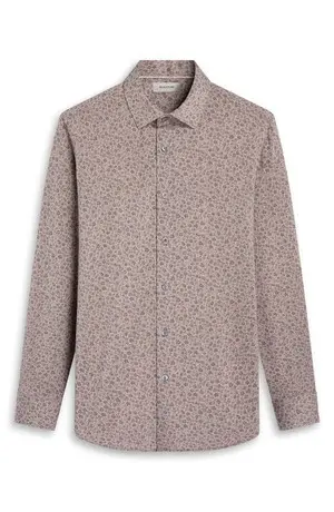 Bugatchi James Ooohcotton® Floral Twill Button-up Shirt