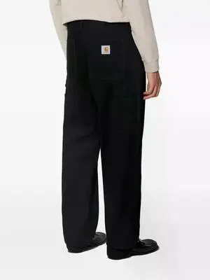 Carhartt Work In Progress Single Knee Logo-patch Trousers