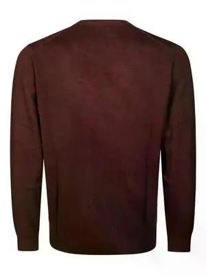MC2 SAINT BARTH Embroidered Crew-neck Sweater - Brown