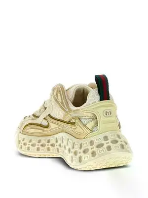Gucci Cub3d Mesh Sneakers - Neutrals