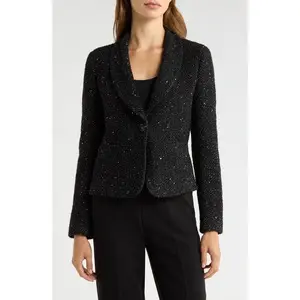 Emporio Armani Metallic Tweed Blazer