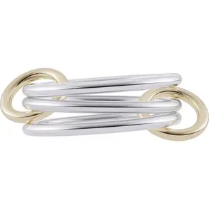 SPINELLI KILCOLLIN Solarium Linked Rings - Silver