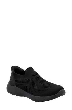 RIEKER Edith 72 Slip-on Sneaker - Schwarz/schwarz