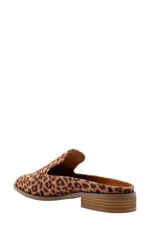VOLATILE Avery Loafer Mule - Leopard Print