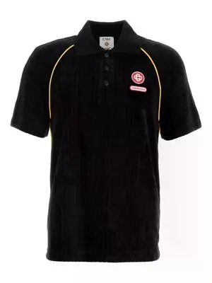 Casablanca Corduroy Piping Polo Shirt