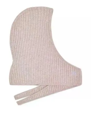 GANNI Rib Knit Balaclava