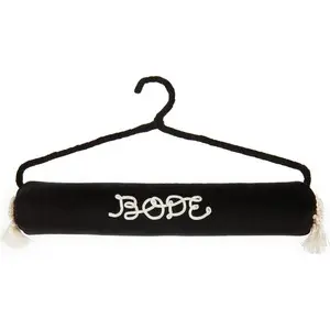 BODE Velvet Cloakroom Hanger - Black Cream
