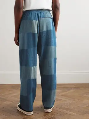 Kapital Patchwork Cotton Trousers