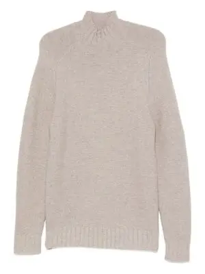 Alpha Studio Turtleneck Sweater - Grey