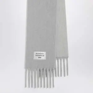Acne Studios Light Scarf In And Blend - Grey